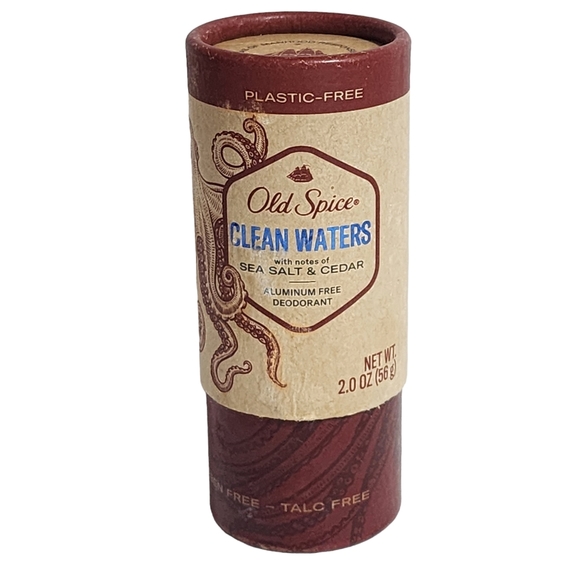 Old Spice | Grooming | New Old Spice Clean Waters Aluminum Talc Paraben ...